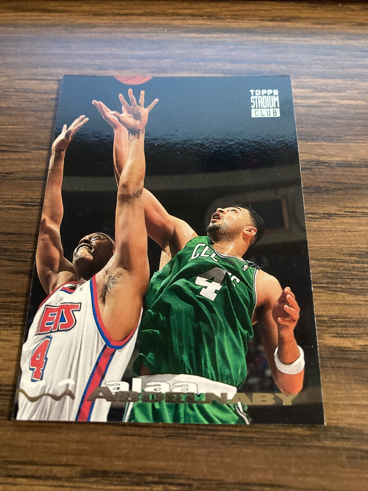 1993-94 Topps Stadium Club Alaa Abdelnaby Boston Celtics Forward #78 | eBay