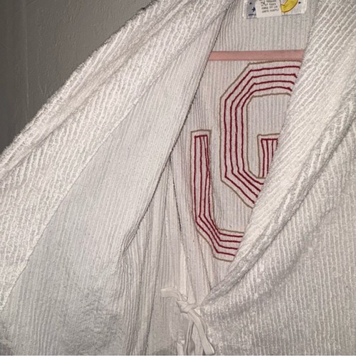 Canyon Group Vintage University of Oklahoma Chenille Terry Cloth Robe ...