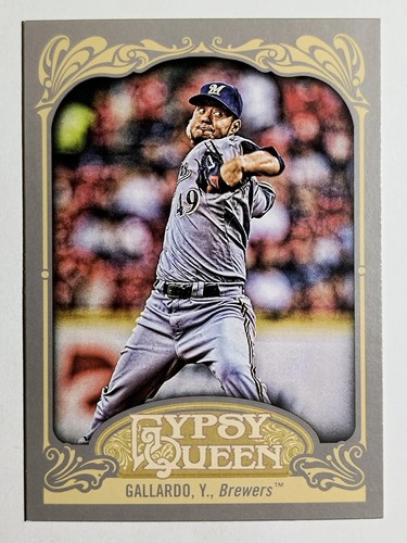 2012 Topps Gypsy Queen #155 Yovani Gallardo | eBay