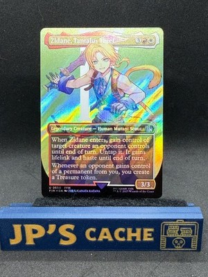 Zidane, Tantalus Thief (Borderless - Surge Foil) - NM/M - Final Fantasy ...