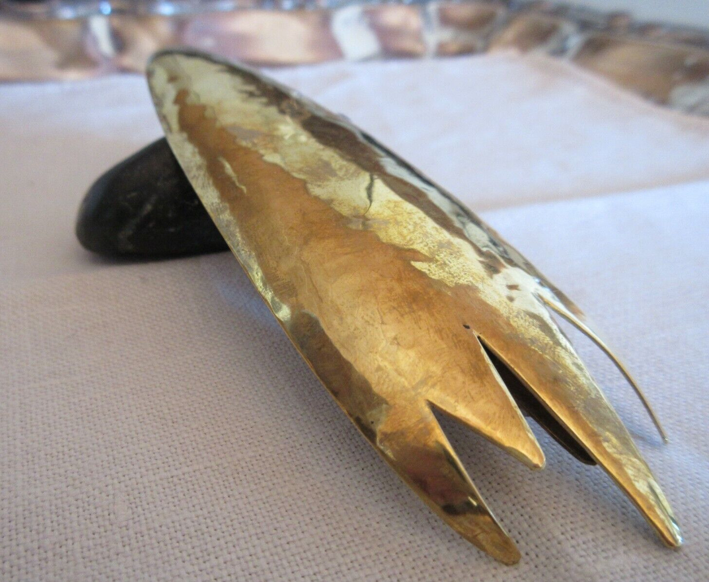 Fabrice Paris Signed Statement Brooch France Modernis… - Gem