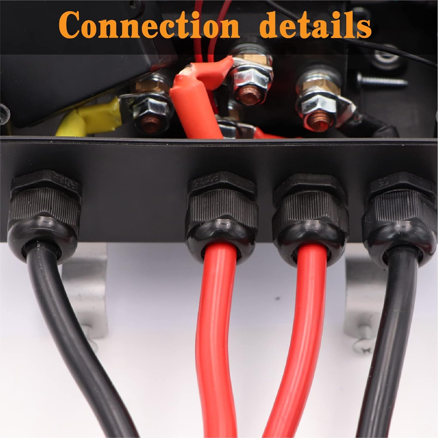 Winch Solenoid Relay Control Contactor Box for 8000-17000Lbs Electric ...