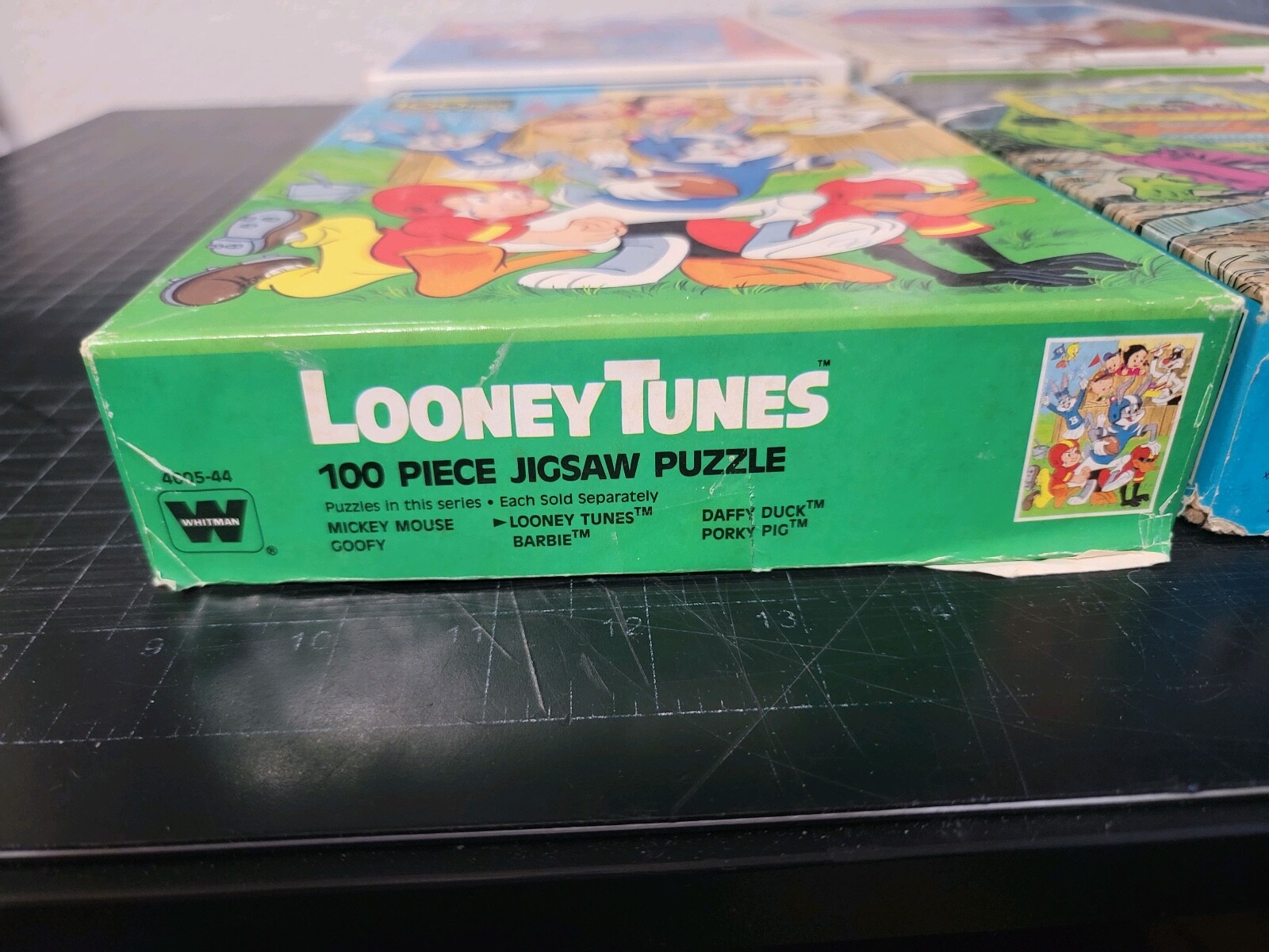 4 Vintage Whitman Jigsaw Puzzles (100 pieces) Looney Tunes Road Runner ...