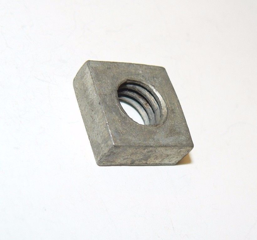 3/8"-16 Square Nuts - Coarse Thread - Zinc Plated Finish-Mixed - Lot of ...