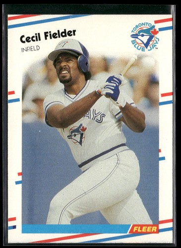 1988 Fleer #110 Cecil Fielder Toronto Blue Jays | eBay