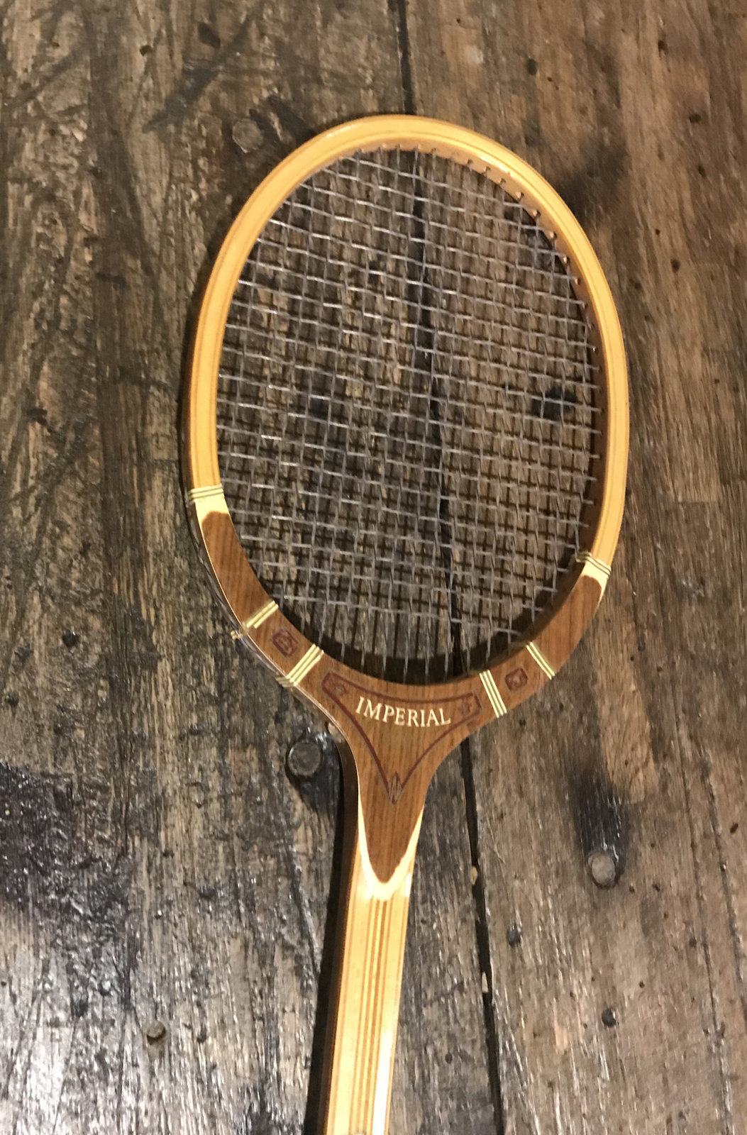 TAD Davis Imperial Vintage Wood Tennis Racquet 4.5L | eBay