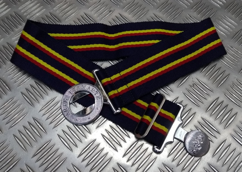 REME Stable Belt Royal Electrical and Mechanical Engineers Insignia ...