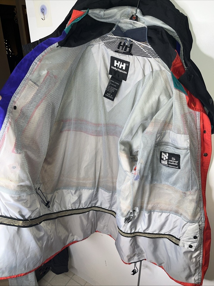 Helly Hansen HH Equipe Men's Large L Snowboarding Hiking Skiing Jacket ...