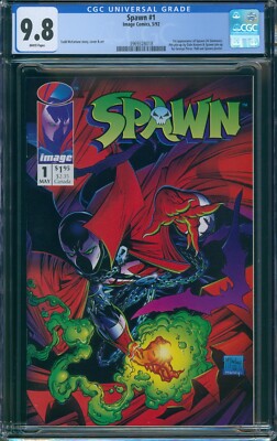 Spawn #1 - CGC 9.8 Image Comics - First appearance of Spawn! | eBay