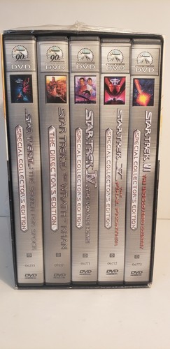 Star Trek - The Original Crew Movie Collection (DVD, 2001, 6-Disc Set ...