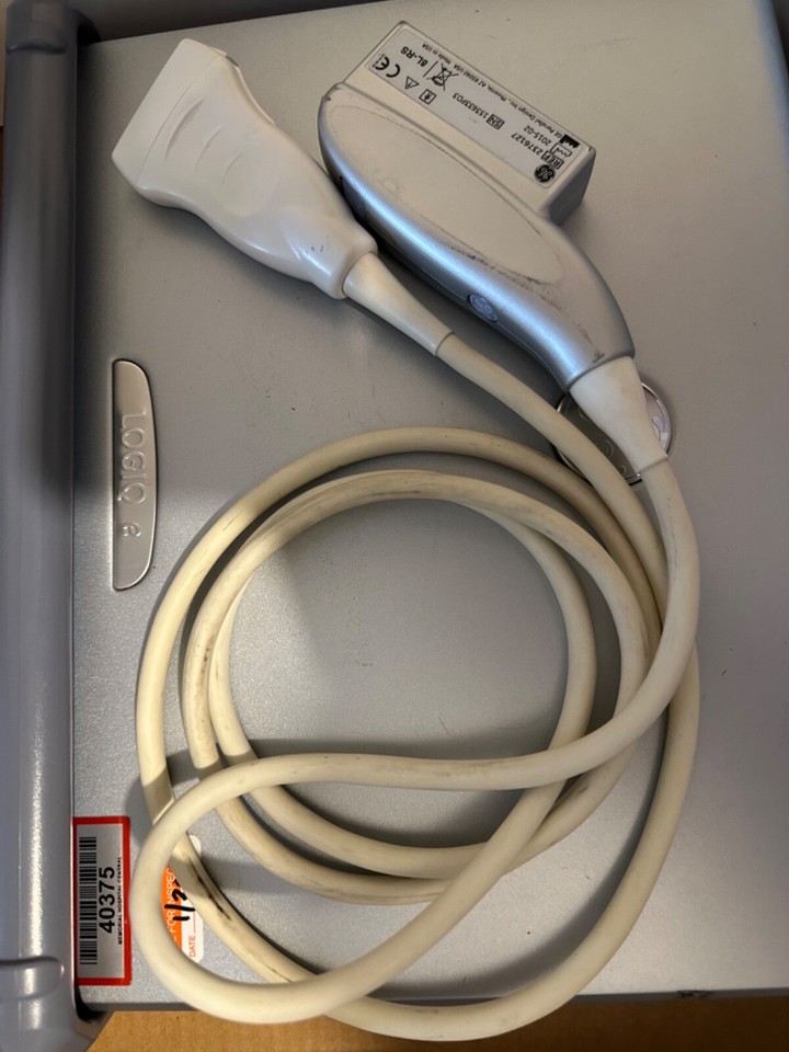 GE Logiq E portable ultrasound 2008 with 4C-Rs Abdominal probe | eBay