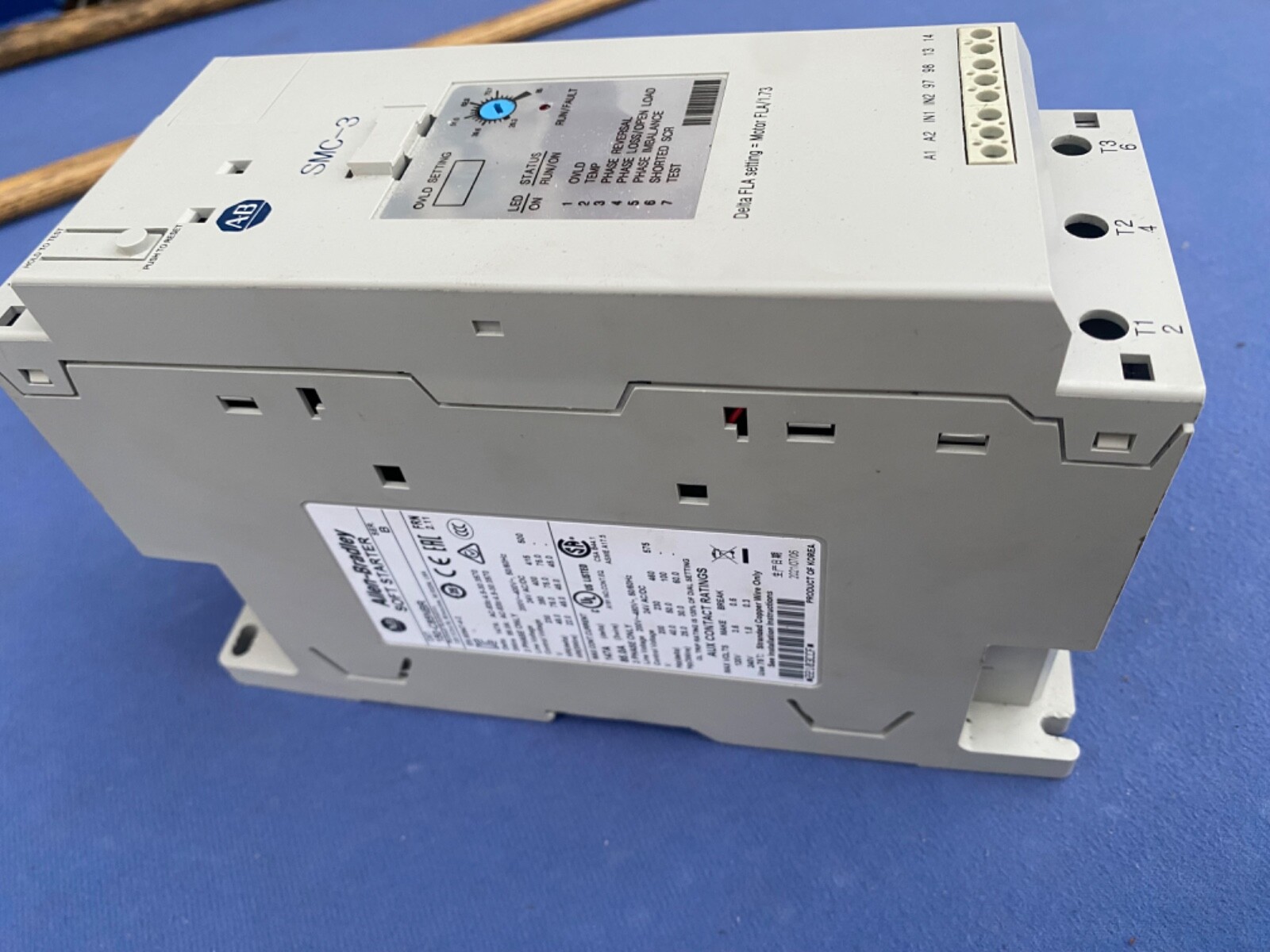 ALLEN-BRADLEY SOFT STARTER 150-C85NBR (rev B) 75/45kW for sale online ...