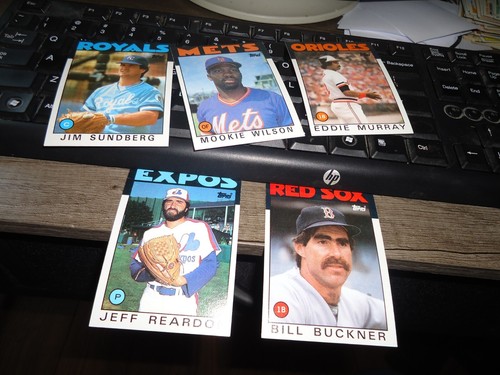 (100) 1986 BASEBALL CARDS GREAT CONDITION COMB SHIP READ DESCRIPTION | eBay