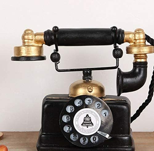 Retro Decorative Phone Model Telephone Wall Decor,Vintage Rotary ...