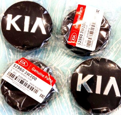 KIA ORIGINAL WHEEL CENTRE CAPS 4 X 58mm 2.28inch | eBay UK