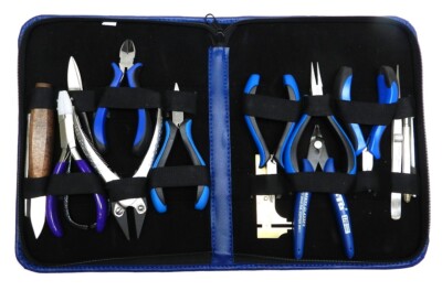Jewelry Making Tool Kit 15 Pc Bead Working Hand Tools For Jewelers ...
