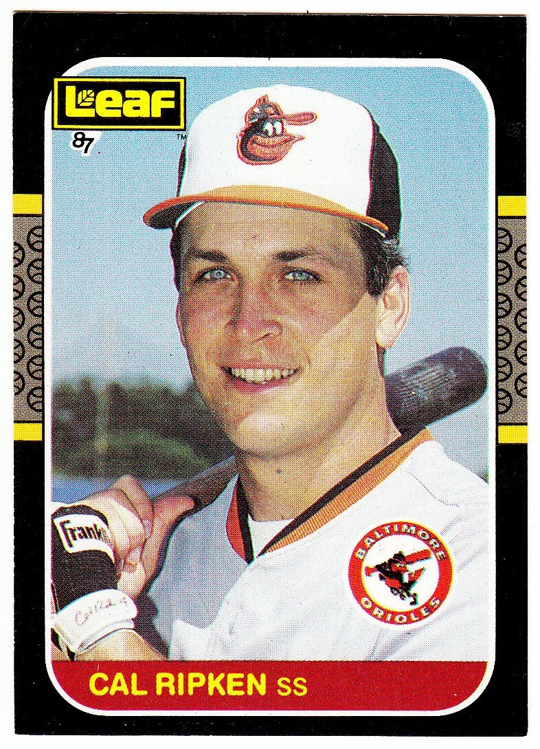 1987 LEAF #98 CAL RIPKEN JR Baltimore Orioles Baseball Card | eBay