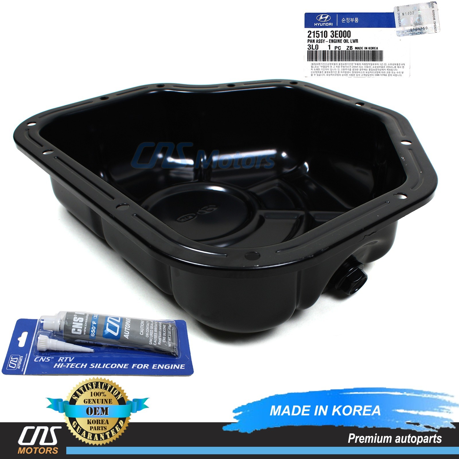 GENUINE Engine Oil Pan for 2006-10 Hyundai Santa Fe Optima Rondo OEM ...