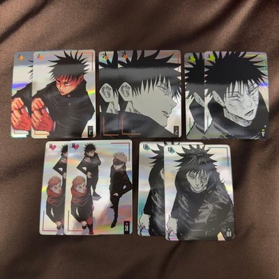 Jujutsu Kaisen Megumi Fushiguro Glittering Playing Cards Deck | eBay