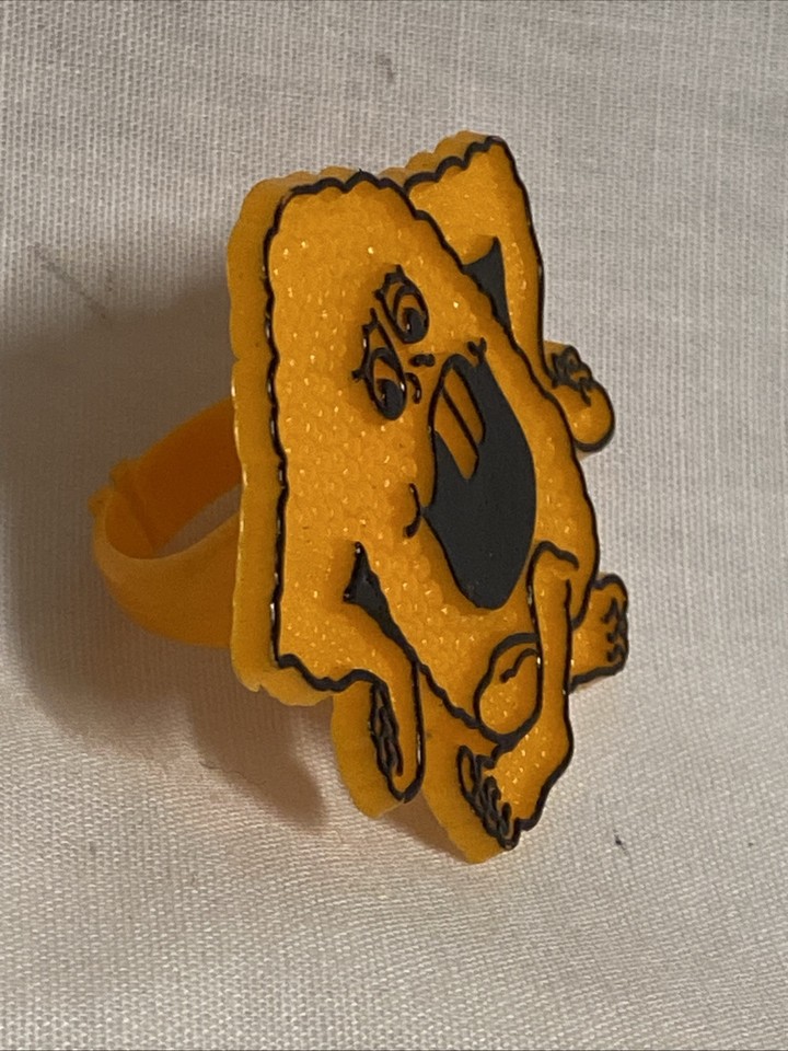 1974 FREAKIES "Boss Moss" Cereal Box Premium Mystery Prize Ring RALSTON ...