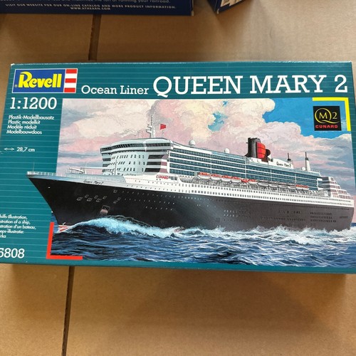 Queen Mary 2, 1/1200 scale Revell, Kit #05808 | eBay