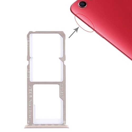 For OPPO A1 2 x SIM Card Tray + Micro SD Card Tray (Rose Gold) | eBay