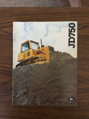 1976 John Deere JD750 Bulldozer Sales Brochure EBAY32 | eBay