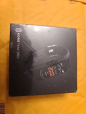 New Sealed Box Koretrak Pro Black Fitness Activity Watch Tracker Heart ...