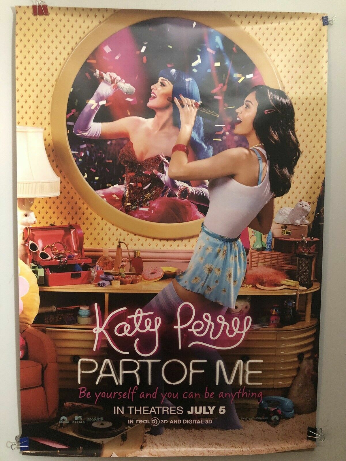 Katy Perry Part Of Me (2012) 27x40 D/S Original 1sh Teaser (VG) poster ...