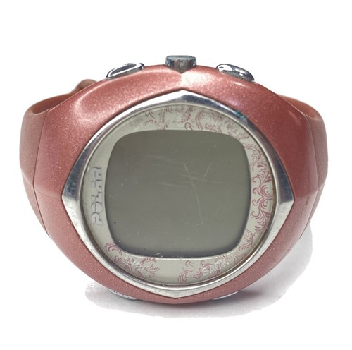 E Polar Pink WR50M 0537 LCD Sport Activity Tracker Untested | eBay