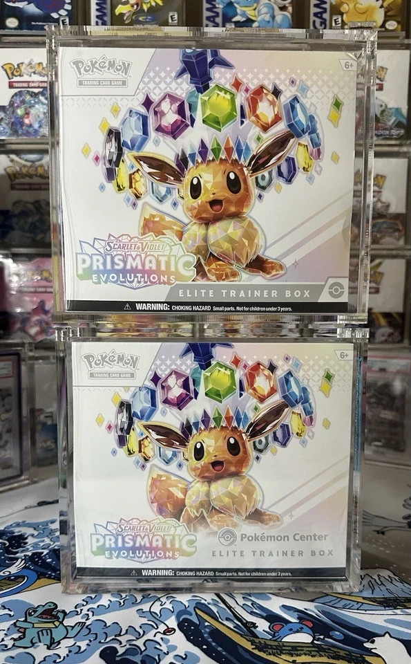 POKEMON ETB DISPLAY MAGNETIC CASE PROTECTOR ELITE TRAINER BOX HIGH ...