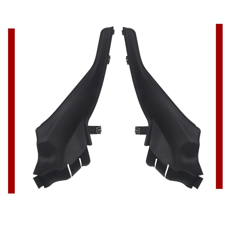 Windshield Wiper Cowl Side End Panels Trim 68102561AE For 2014-18 Jeep ...