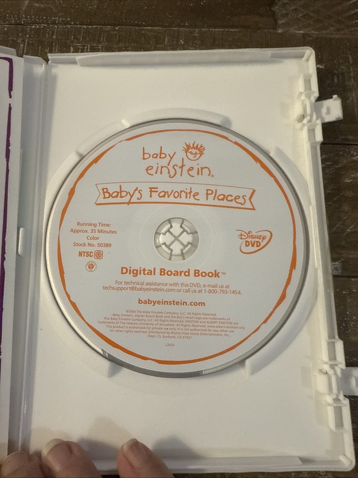 Baby Einstein Baby’s Favorite Places First Words Around Town DVD | eBay