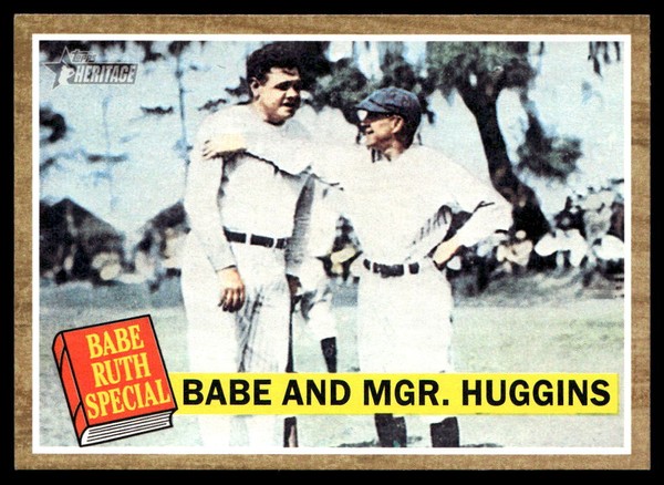 2011 Topps Heritage - 1962 Topps Buybacks #137 Babe Ruth, Miller ...