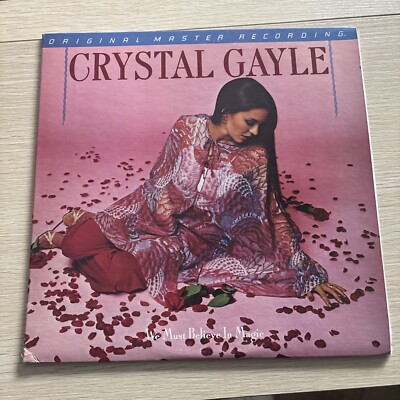 Crystal Gayle WE MUST BE BELIEVE IN MAGIC LP ORIGINAL MASTER AUDIOPHILE ...