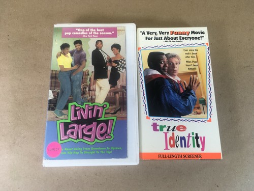 Livin' Large!, True Identity, VHS Comedy, HBO Video, Rare, OOP. | eBay