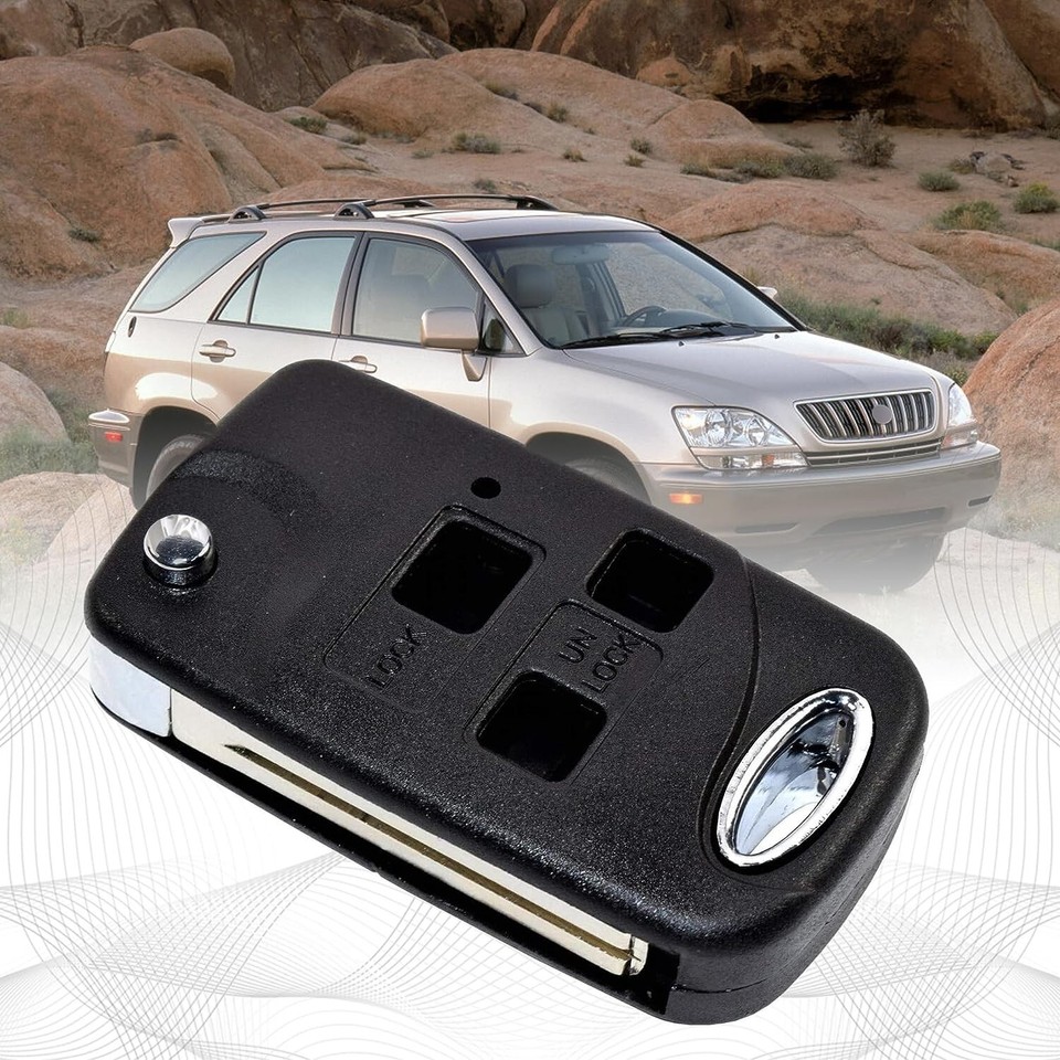 Modified Folding Key Remote Case for Lexus LS400 LS430 SC300 SC400 ...