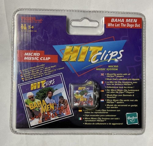 Vintage Tiger Hit Clips Baha Men Who Let The Dogs Out Micro Personal ...