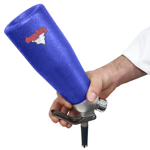 EZYWHIP ULTRA CREAM DISPENSER WHIPPER BLUE SAPPHIRE 0.5L CHARGERS BULBS ...