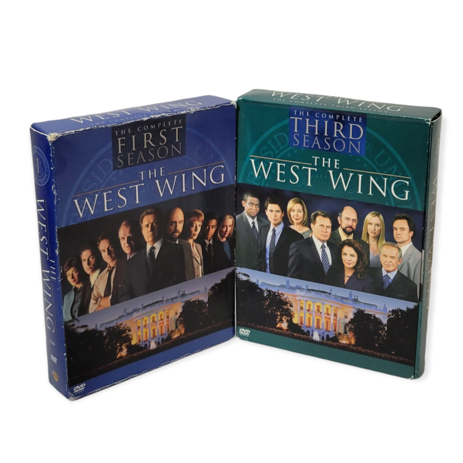 The West Wing DVD Set Seasons 1 & 3 Aaron Sorkin W Slip Cover 4 DVD per ...