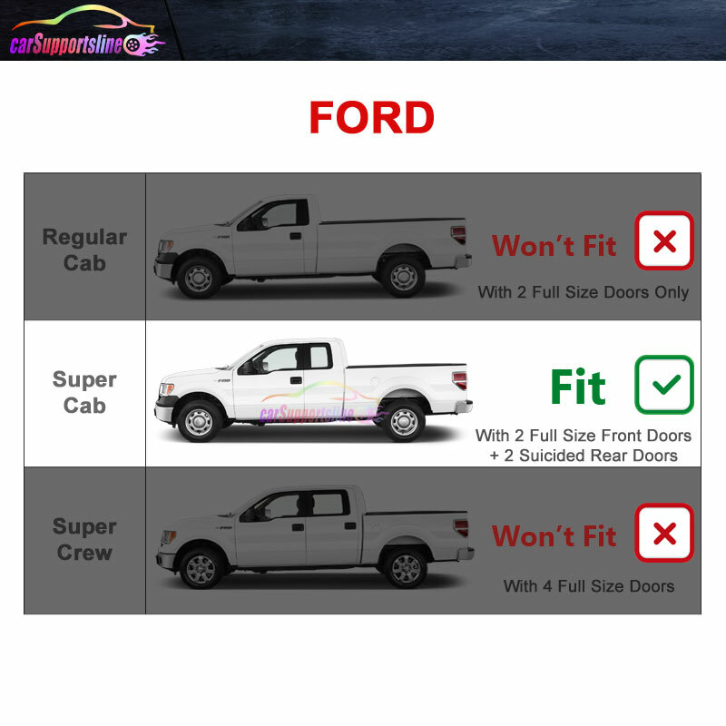 Fit For 99-11 Ford Ranger In Channel Window Visor Smoke Shade Guard ...