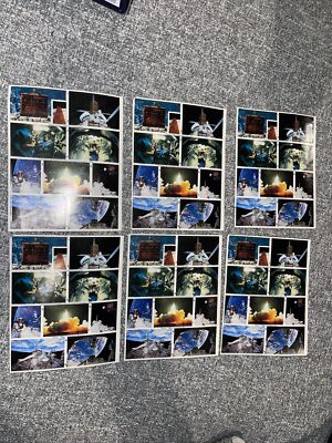 vintage smithsonian air and space stickers sheets 1985 & 1986 | eBay