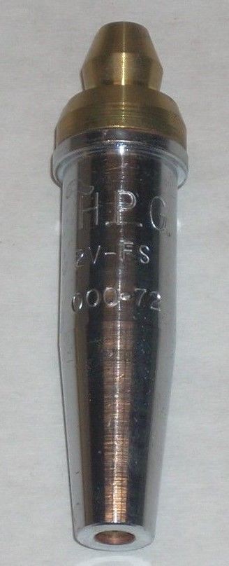 2V-FS-72 Mapp Propylene Gas Cutting Torch Tip Fits Large Victor Size ...