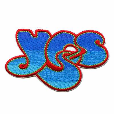 Yes Patch Fade Band Logo Embroidered Iron On | eBay