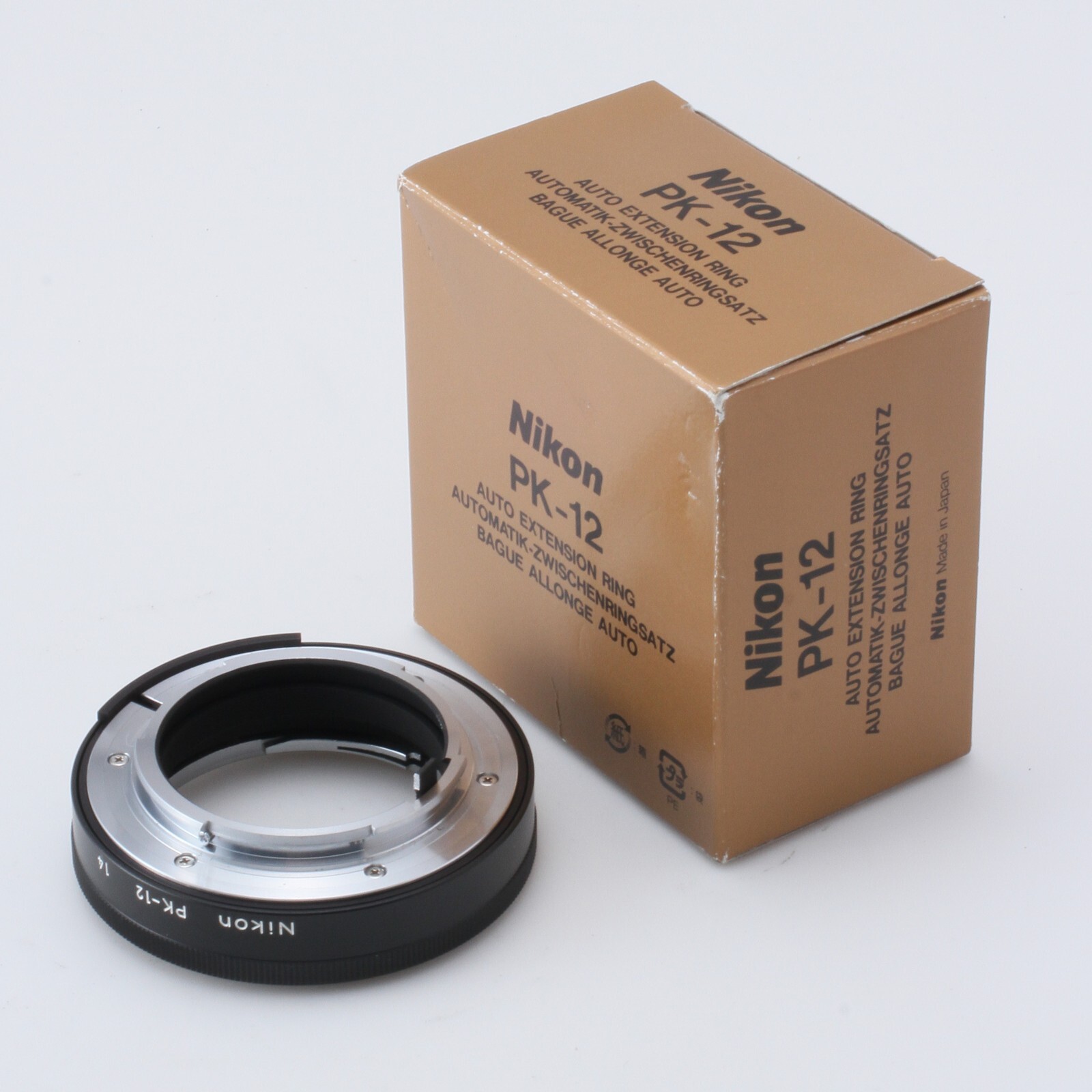 【MINT】Nikon Auto Extension Ring PK-12 14 For Ai Nikkor F-mount lens in ...