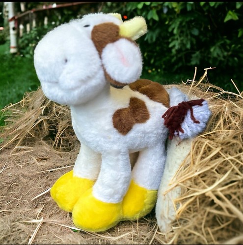 Vintage 1981 APPLAUSE COW STEWART MOSKOWITZ UNFETTERED PLUSH C8 | eBay