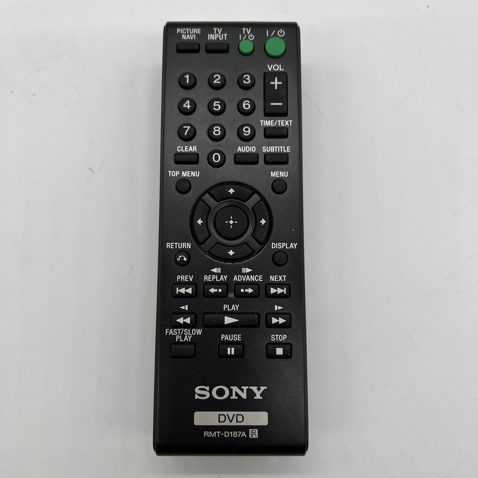 Sony RMT-D187A DVD Remote for DVP-CX985V DVP-NS611H DVP-NS611HP DVP ...