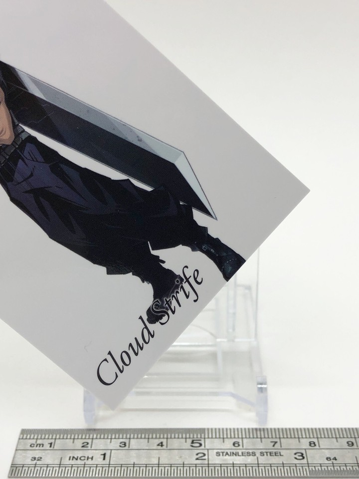 Cloud Strife Final Fantasy VII Art Museum Card TCG Japanese Game Square ...