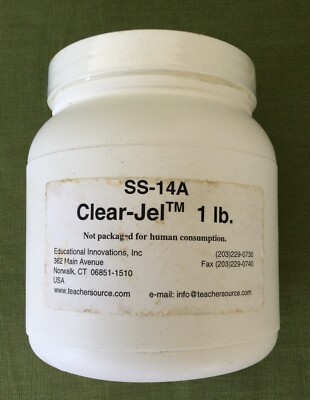 Clear-Jel Powder that turns into Colored Gel, for class activity, about ...