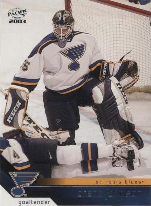 2002-03 Pacific - Brent Johnson #323 for sale online | eBay